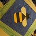Bee Quilt Kit & Pattern, Bonus Firefly Pattern - Etsy