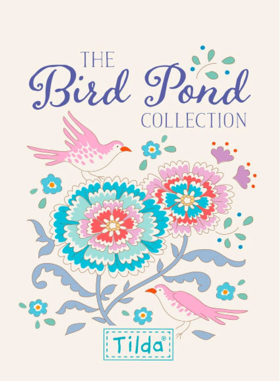 Tilda HOT CHOCOLATE Quilt Kit OOP Featuring Bird Pond - Etsy