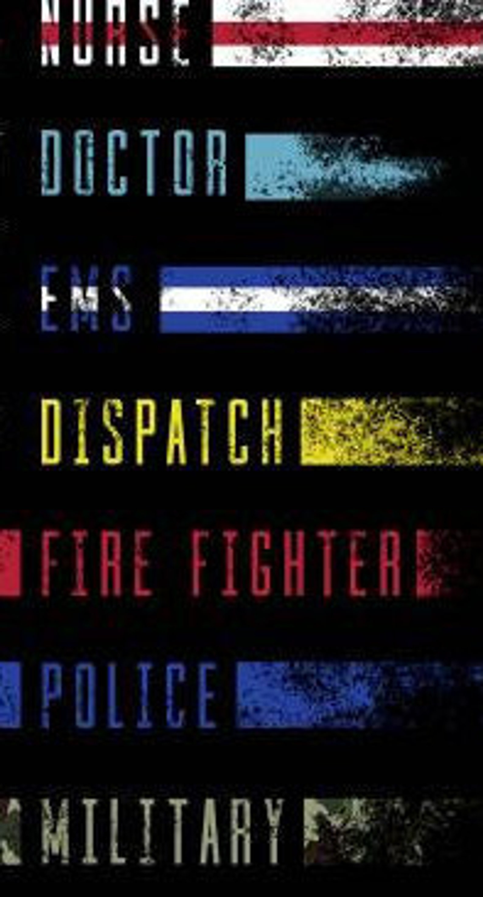 First Responders Panel Riley Blake Designs Nobody Fights Alone by RBD ...