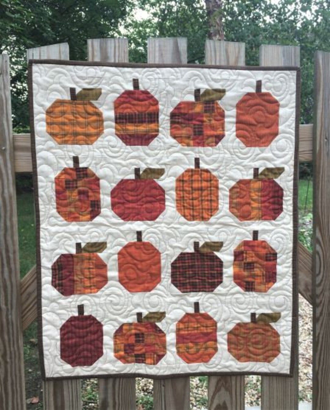 Mini Plaid Pumpkins Quilt Kit 23″ X 29″ - Etsy