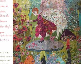 Peppermint Collage Quilt Pattern From Fiberworks by Heine, Laura - Etsy