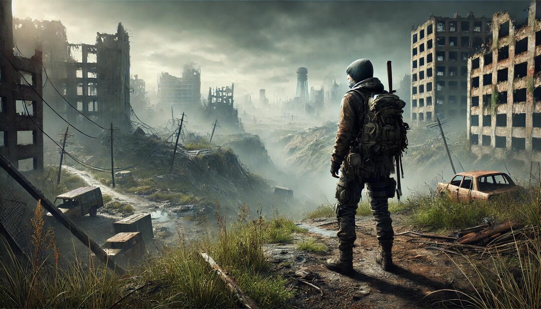 A Wanderer Post-apocalyptic World - Etsy