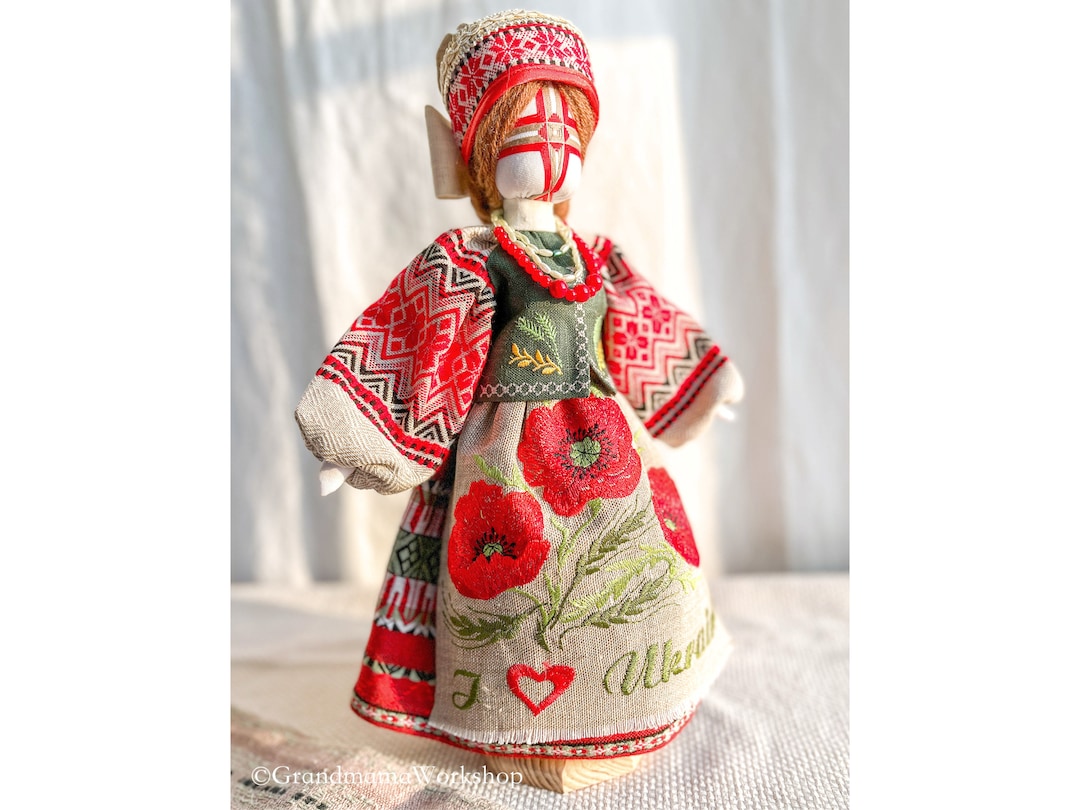 Motanka Doll Ukraine Gift, Ukrainian Doll Motanka Ukrainian Folk Art ...
