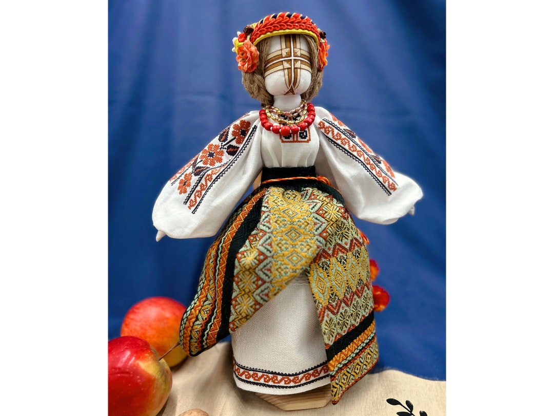 Ukrainian Motanka Doll Amulet Female Ukrainian Handmade Doll - Etsy UK