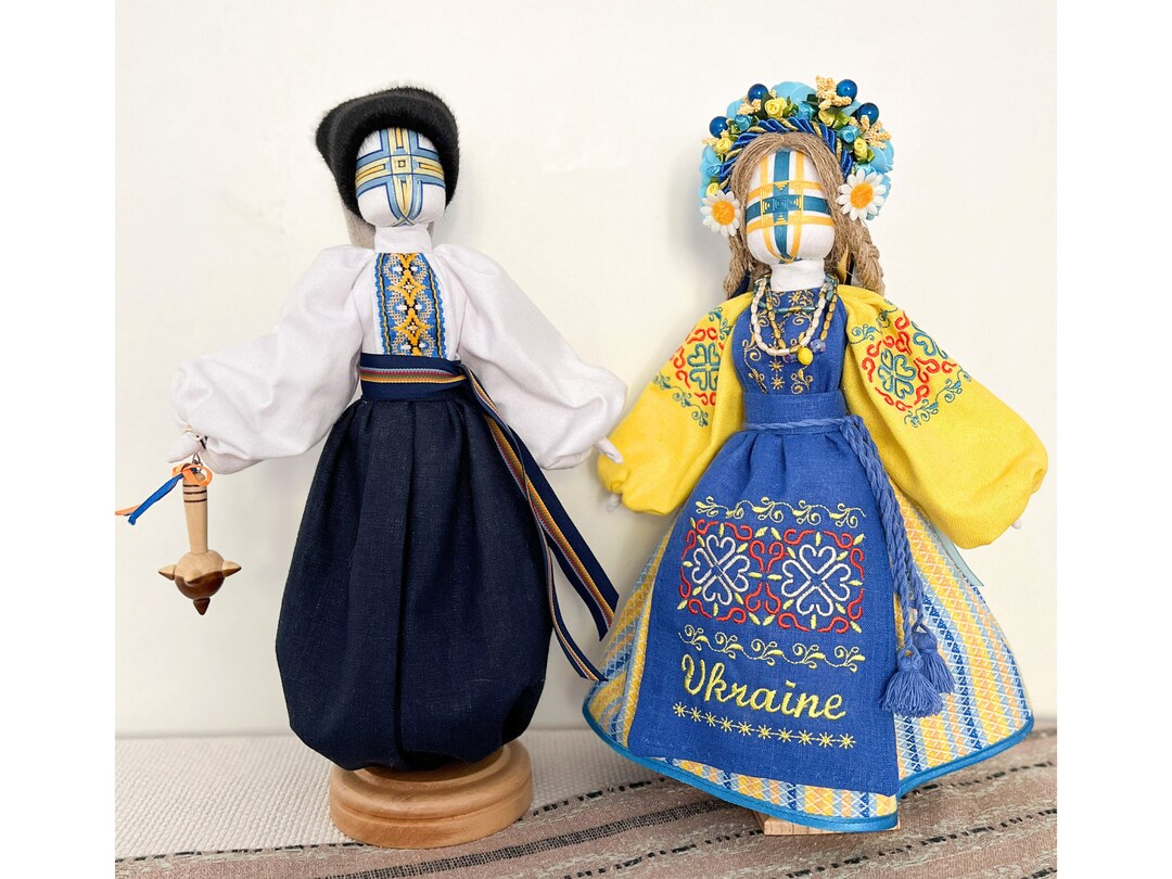 Magical Wedding Gift Motanka Doll Ukraine Pair Amulet Gift Magical ...