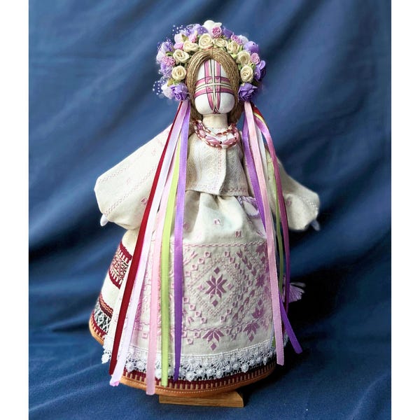 Purple Motanka Doll - Etsy