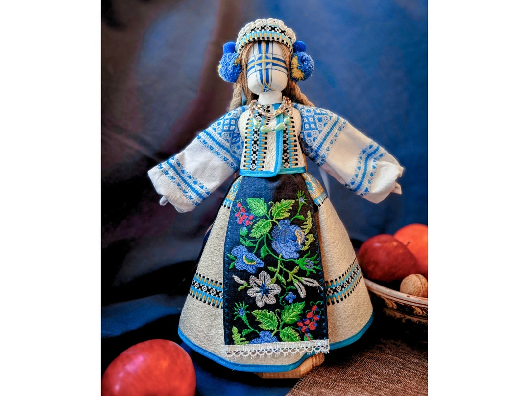 Ukrainian Motanka Doll Amulet Female Ukrainian Handmade Motanka Doll ...