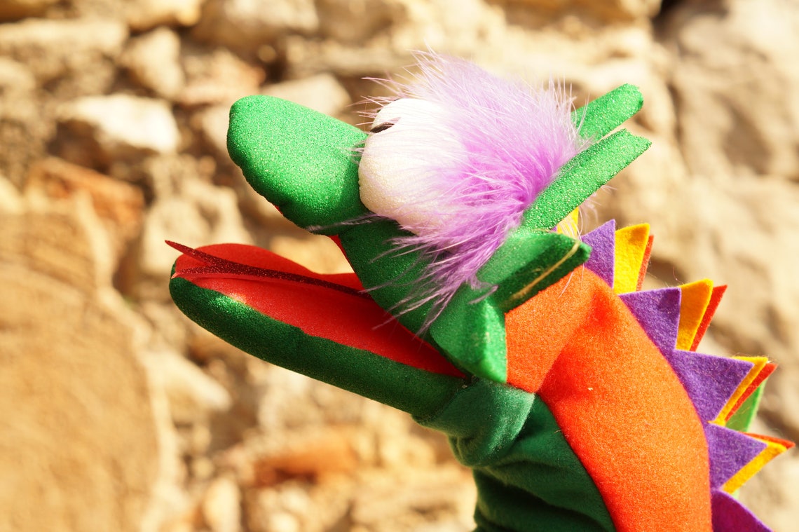 Dragon Puppet - Etsy