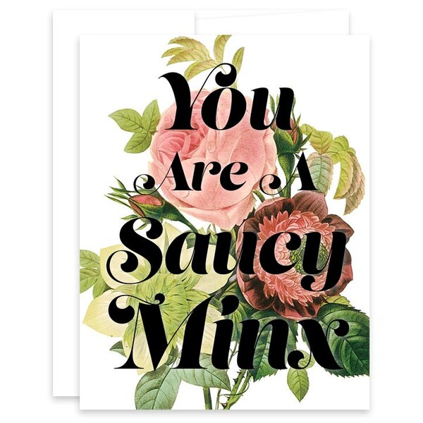 Saucy Birthday Card - Etsy