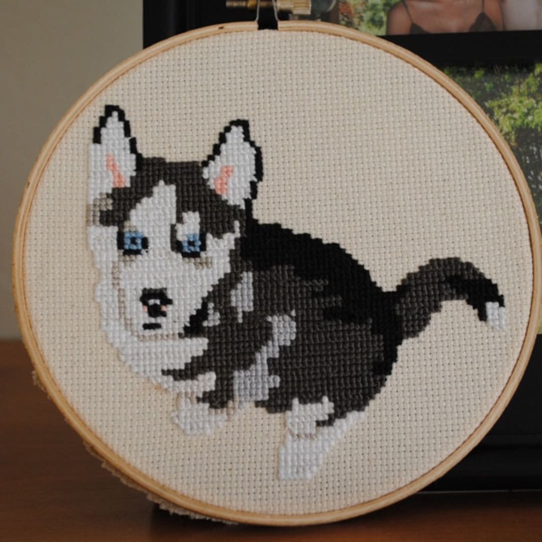 Siberian Husky-5 Dog Pattern - Etsy