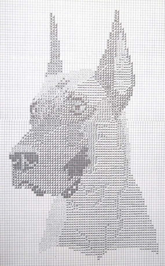 Great Dane 1 Dog Pattern | Etsy