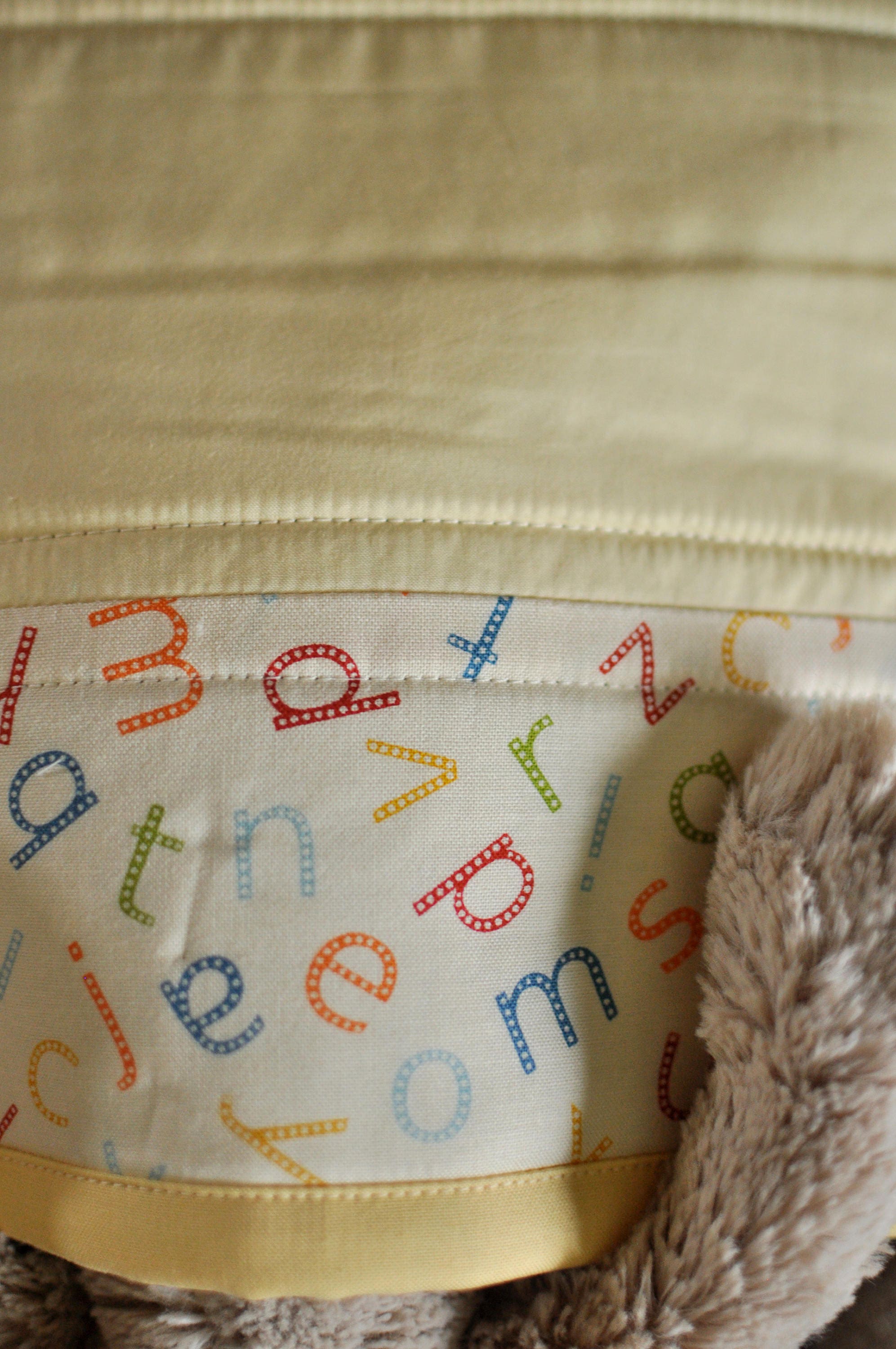Stuffy Sleeping Bag Alphabet Time - Etsy