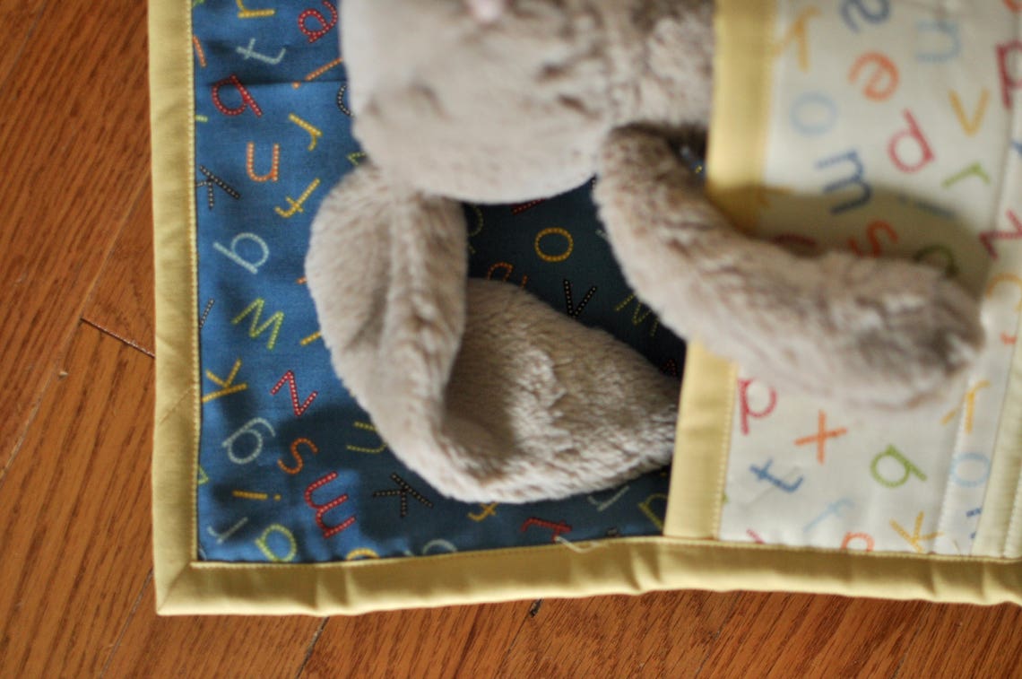 Stuffy Sleeping Bag Alphabet Time - Etsy