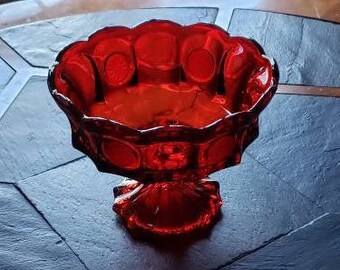 Red Candy Dish - Etsy