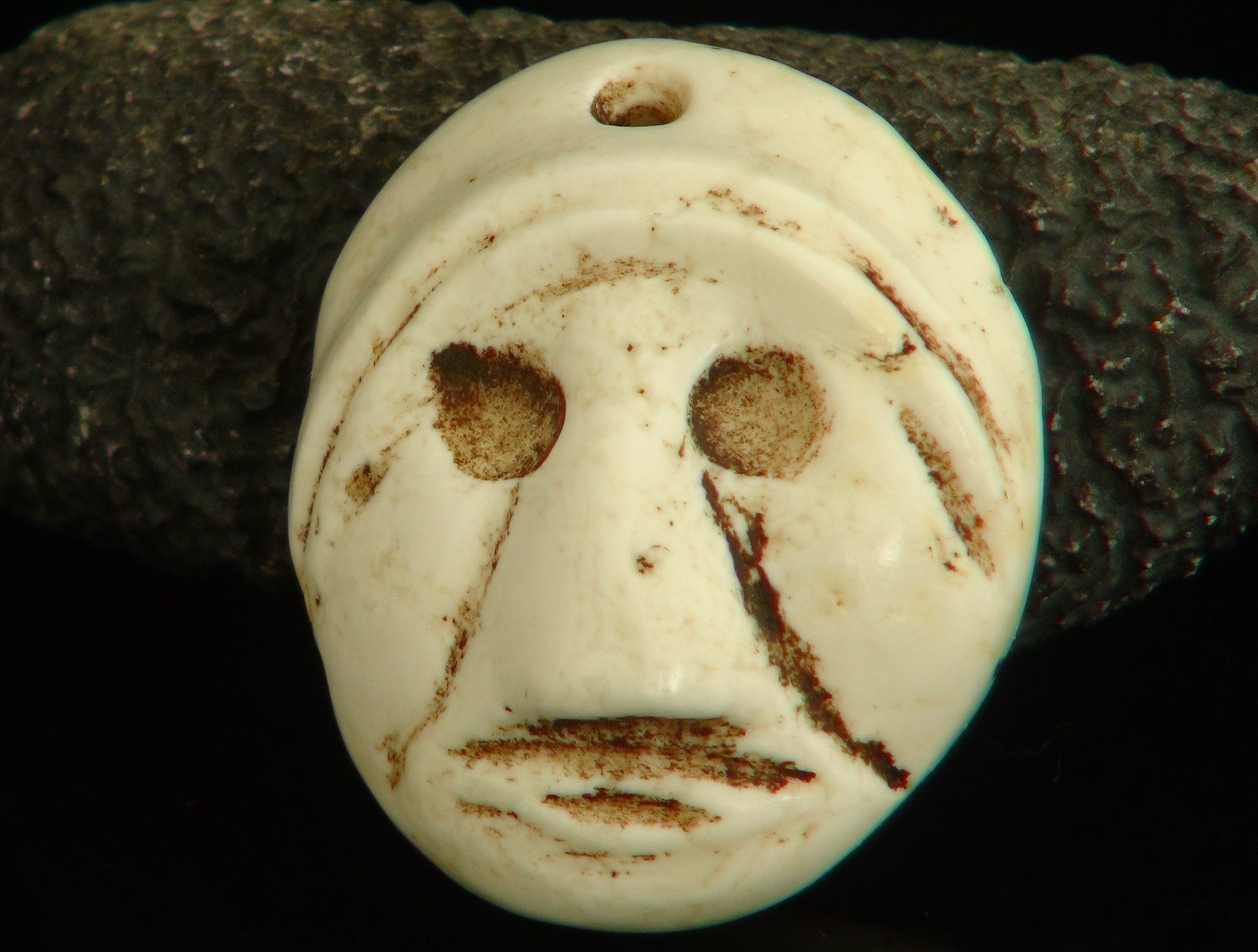 Very Rare Neolithic Chinese Shell Mask Pendant From the - Etsy