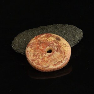 Ancient North Chinese Disk Soap Stone Bead: C 22 - Etsy