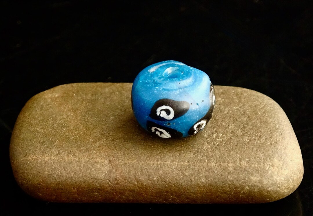 Old Venetian Blue Eye Bead: V 865 - Etsy
