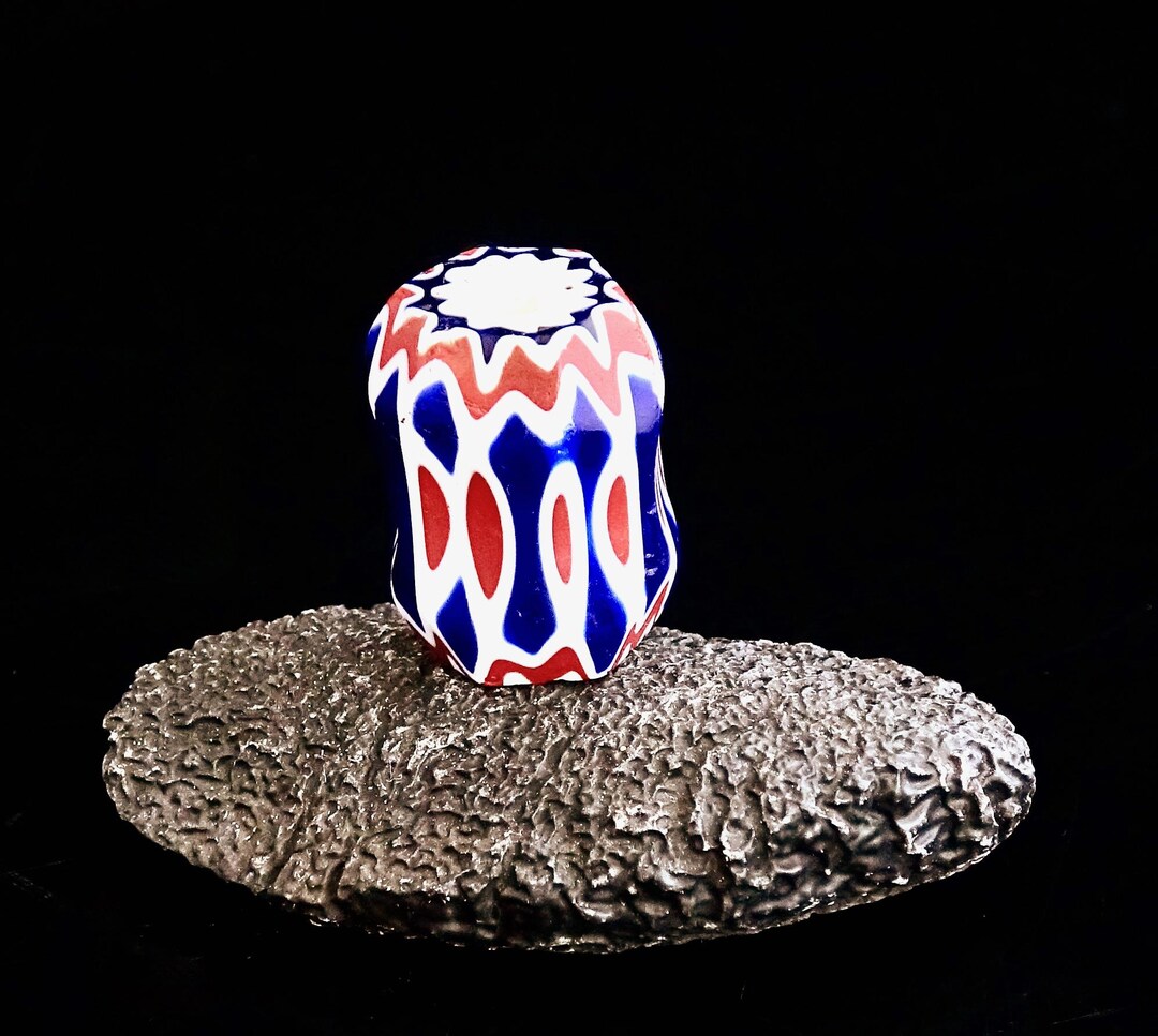 Rare Old Venetian 6 Layer Chevron Bead: V 588 - Etsy