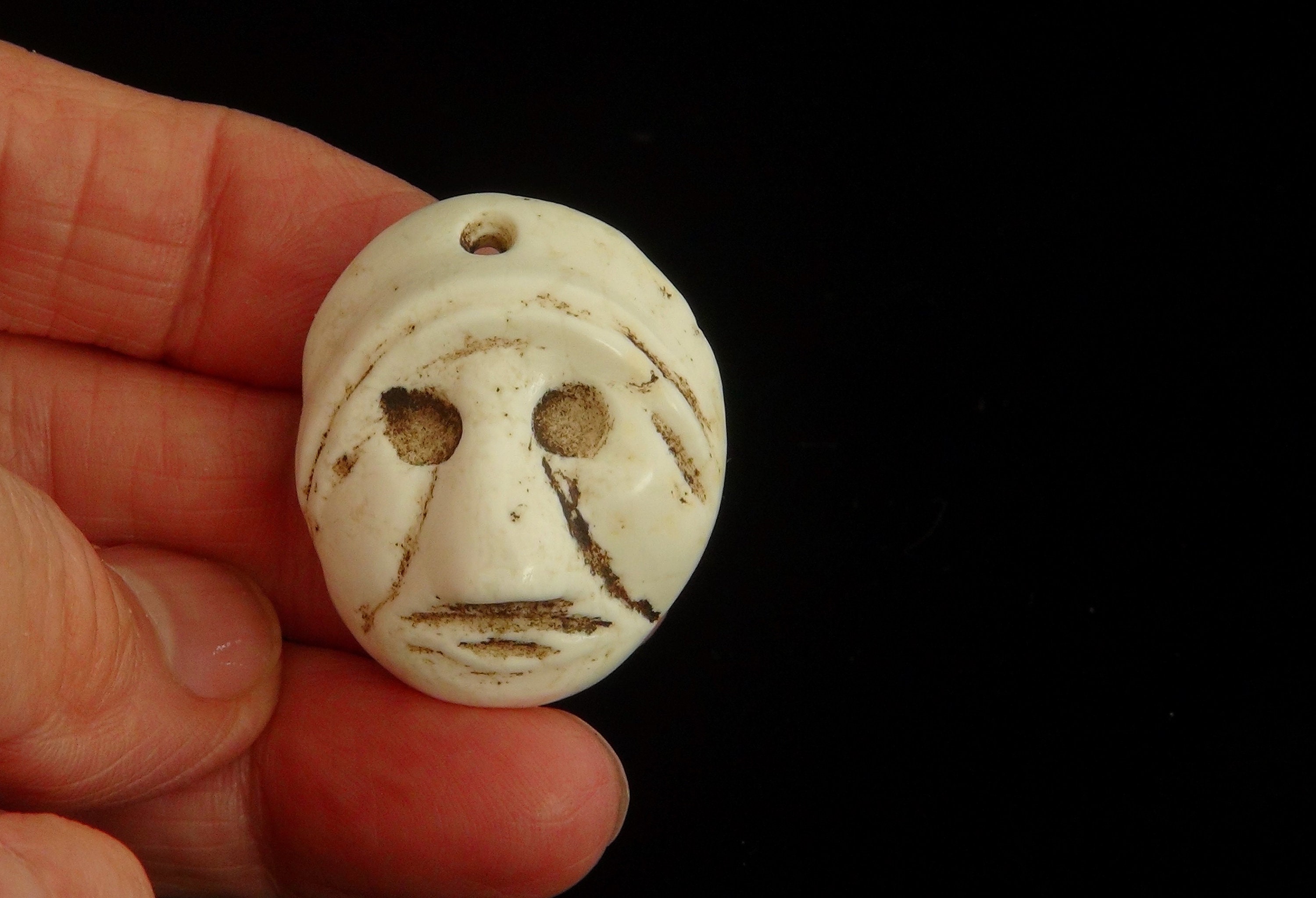 Very Rare Neolithic Chinese Shell Mask Pendant From the - Etsy
