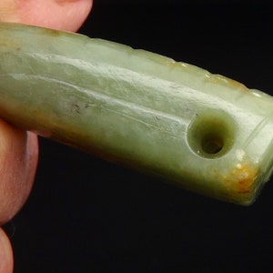 Fantastic Neolithic Jade Cicada Pendant, Period Hongshan Culture: C 14 ...