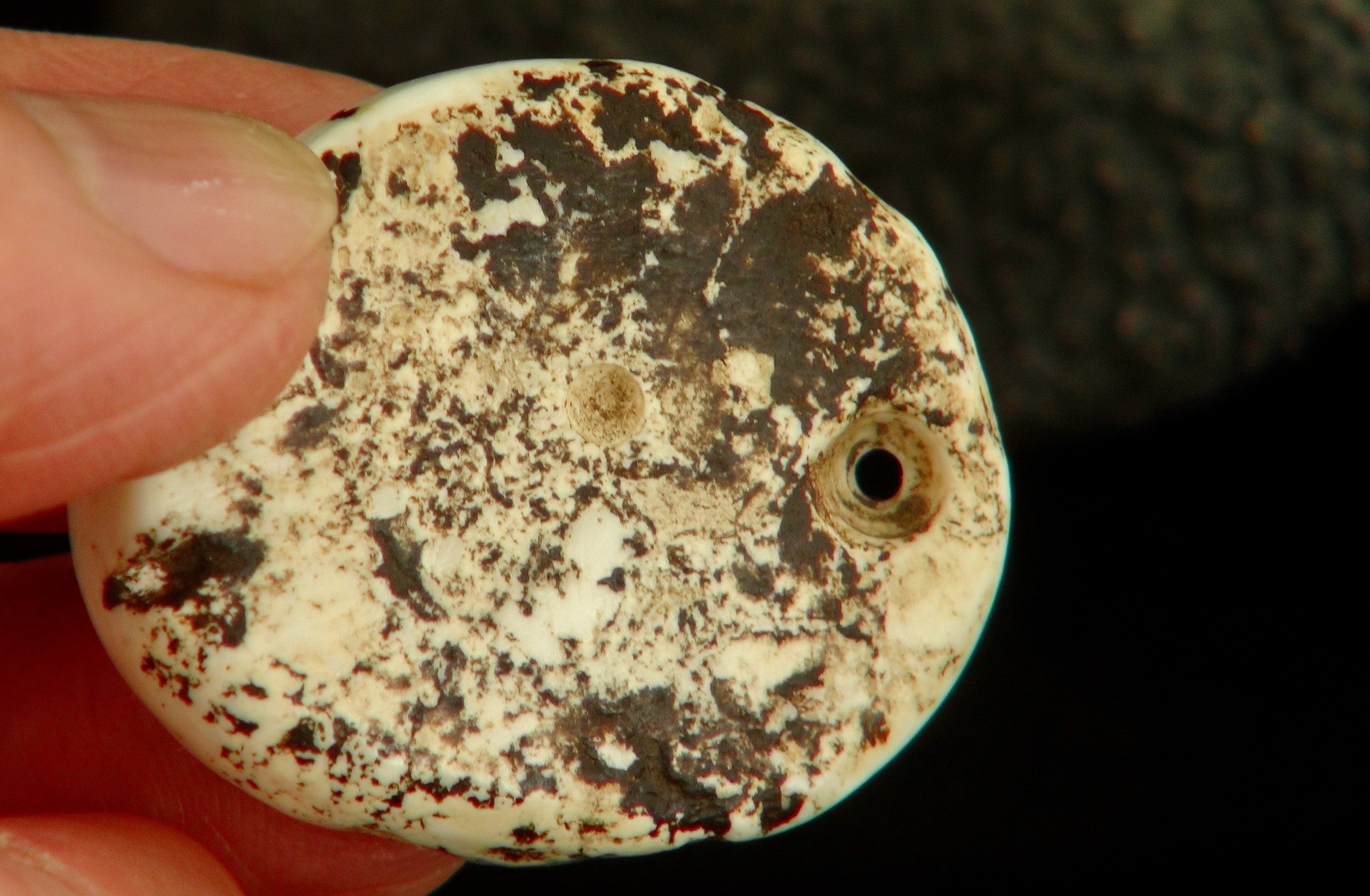 Very Rare Neolithic Chinese Shell Mask Pendant From the - Etsy