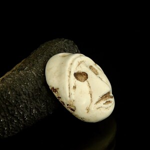Very Rare Neolithic Chinese Shell Mask Pendant From the Hongshan ...