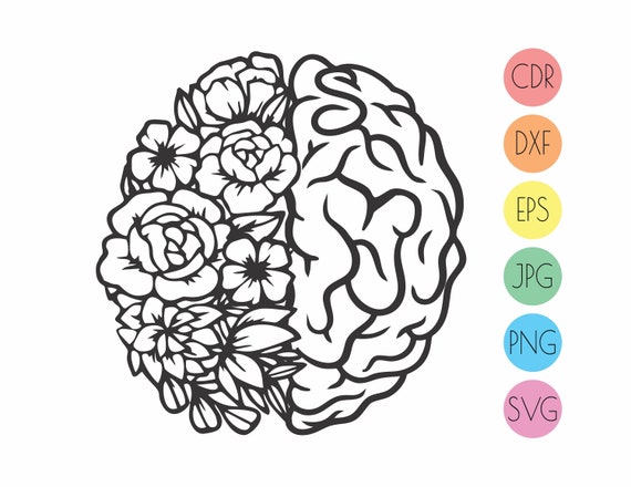 Mental Health Svg Flower Brain Svg Wildflower Svg Human - Etsy Mental Health Svg Flower Brain Svg Wildflower Svg Human - Etsy