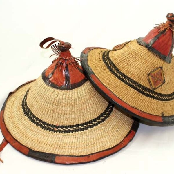 African Straw Hat - Etsy
