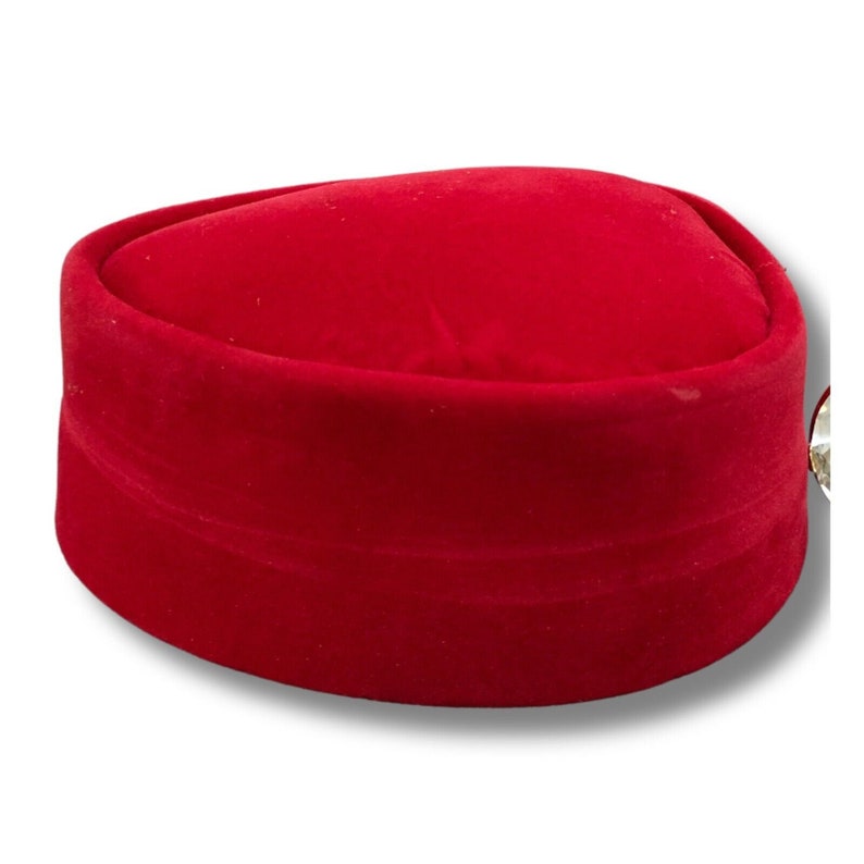 Red Black Velvet Caps African Traditional Ceremonial Skull - Etsy