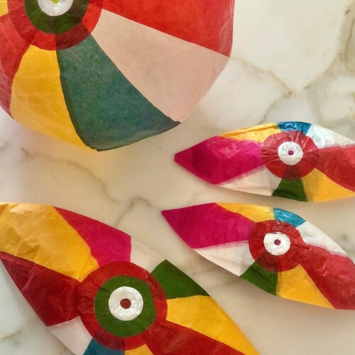 Japanese Paper Balloon Kamifusen Traditional Toy Wedding and | Etsy