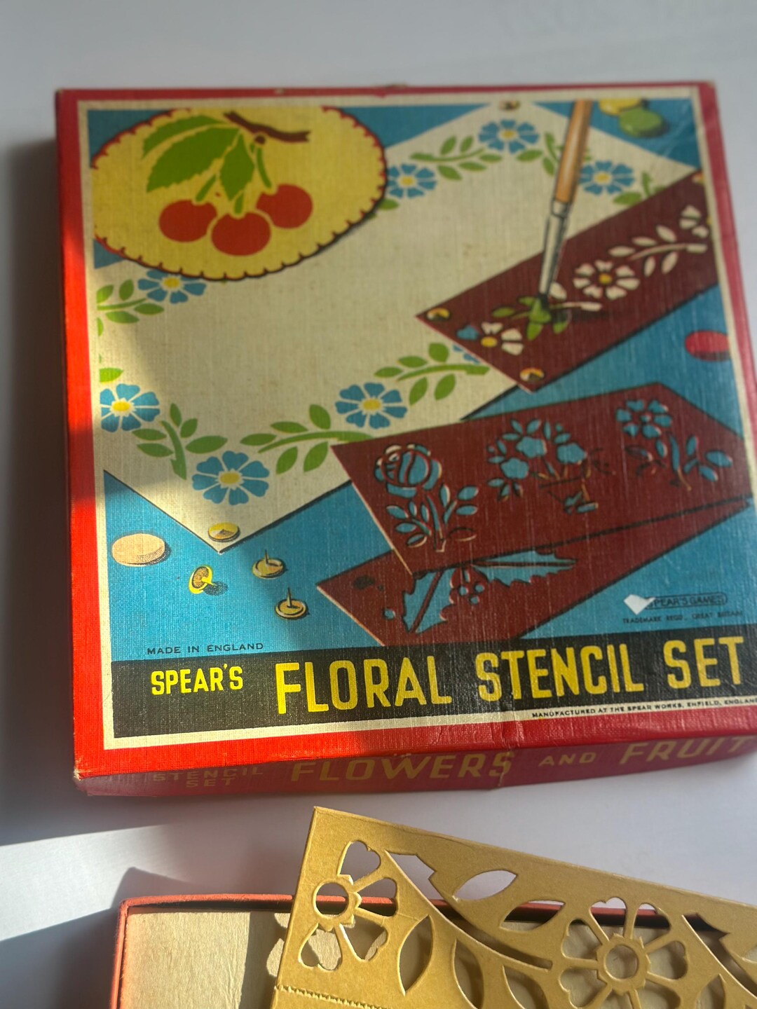Vintage Craft Floral Stencil Set Kit - Etsy