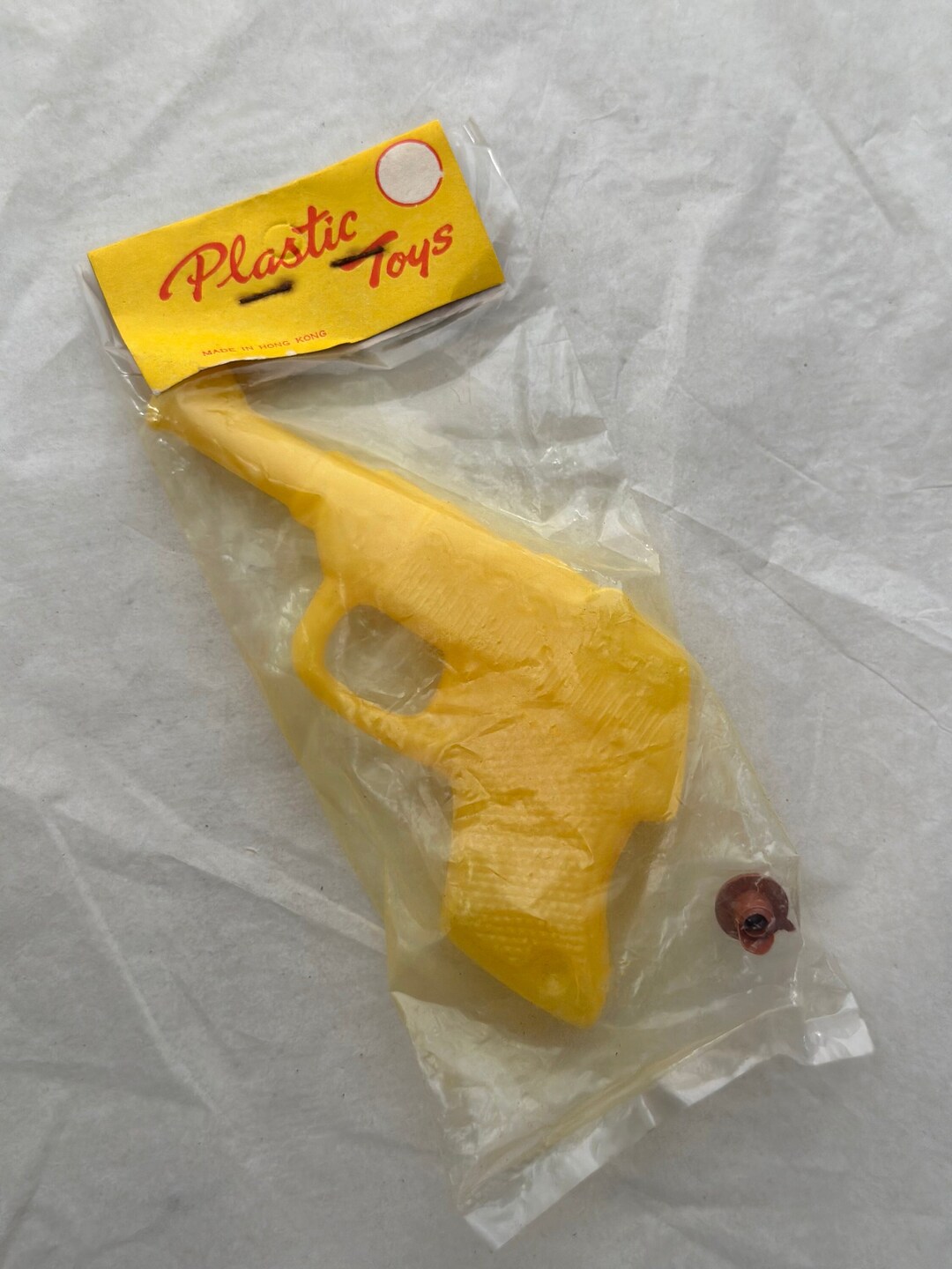 Vintage Plastic Yellow Toy Gun, Party Favor, Five and Dime HONG KONG - Etsy