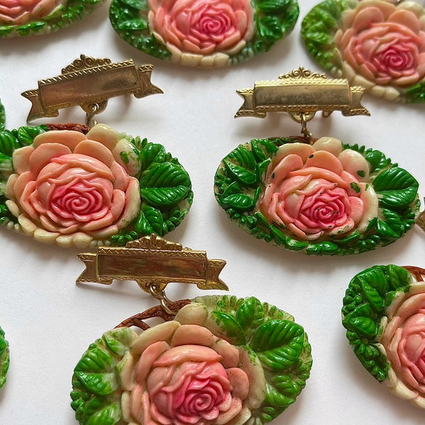 Celluloid Pin - Etsy