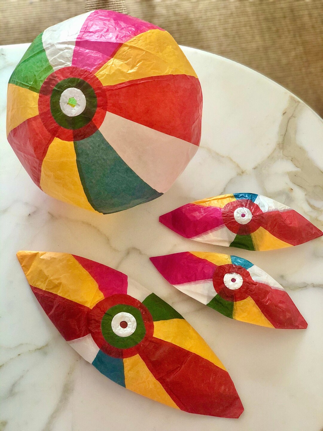 Japanese Paper Balloon Kamifusen - Traditional Toy Wedding and Party ...