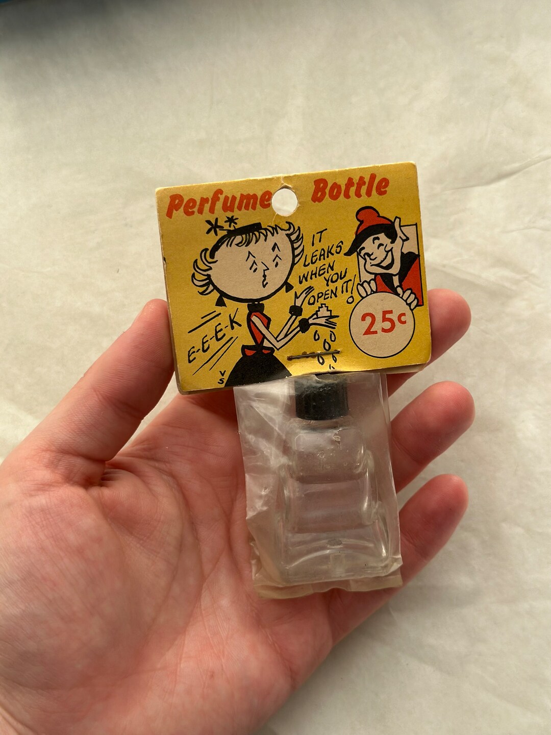 VINTAGE Gag Perfume Bottle it Leaks When You Open It - Etsy