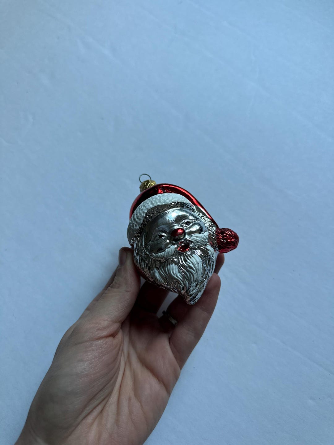 Vintage Plastic Santa Head - Vintage Christmas, Vintage Holiday ...