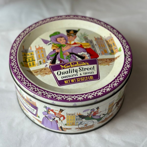 Vintage Quality Street Tins - Etsy