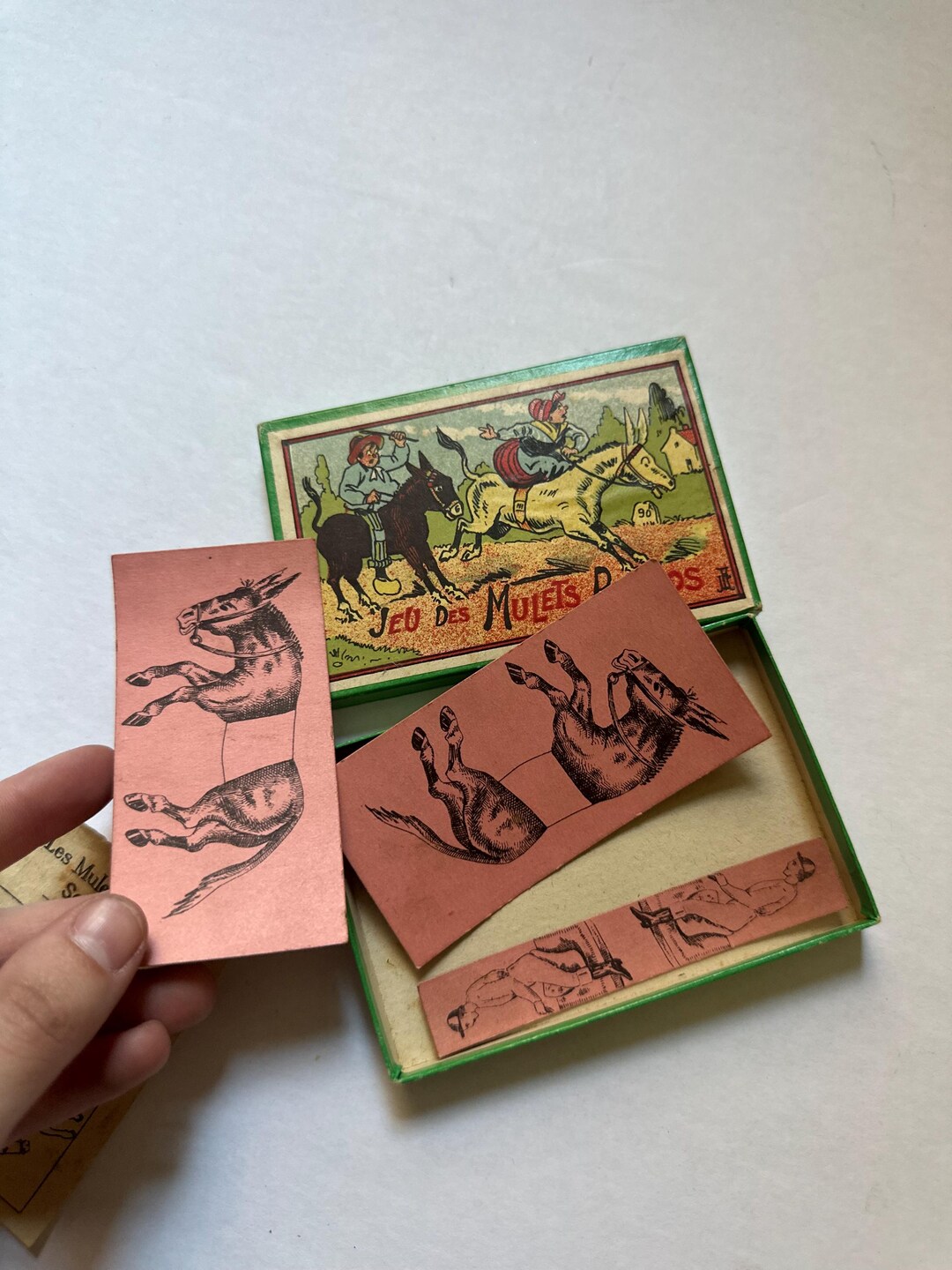 Vintage Famous Trick Donkeys Horses and Riders Toy Puzzle Game - Etsy