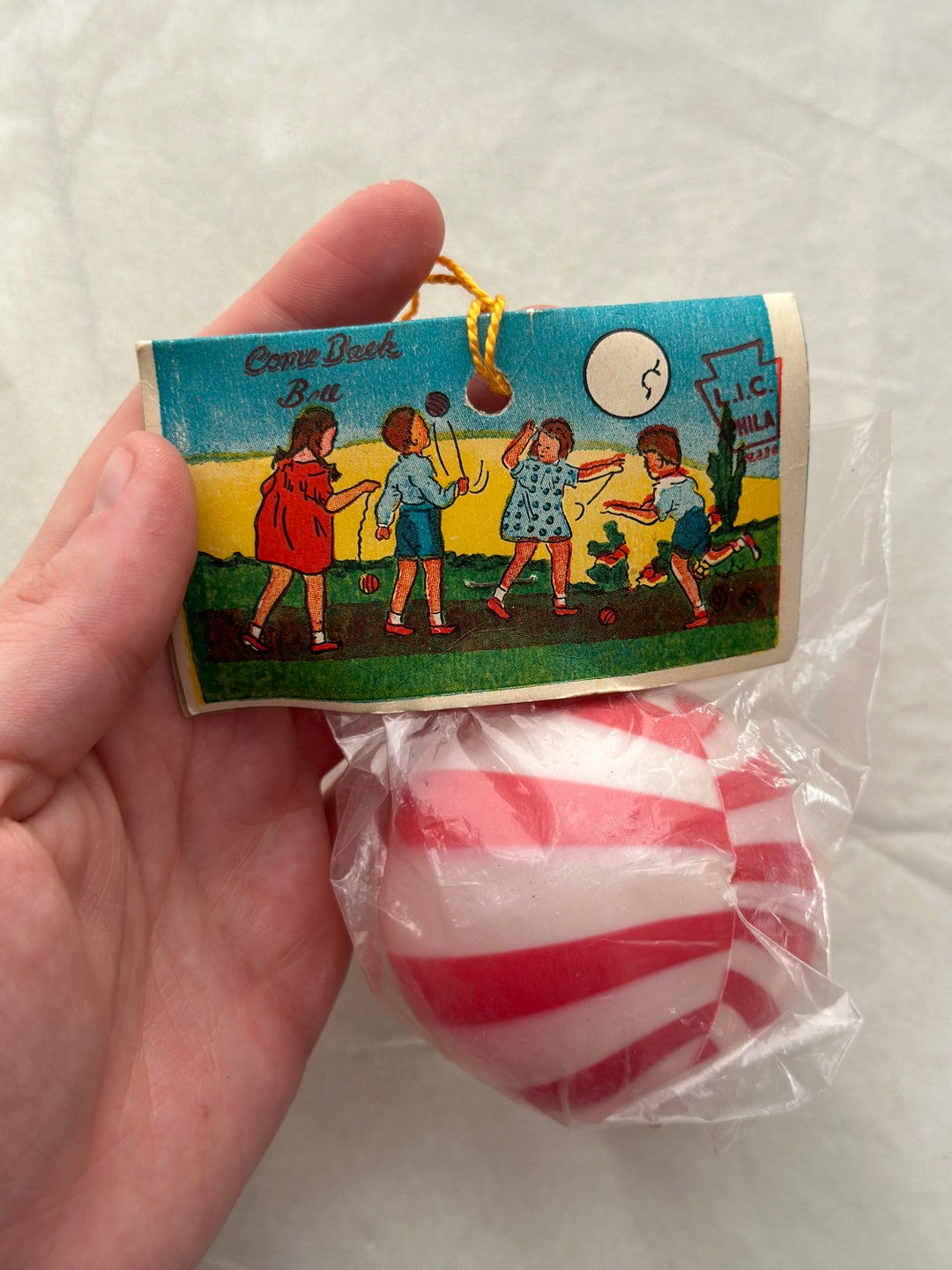 VINTAGE "come Back Ball" - Vintage Toy, HONG KONG - Etsy