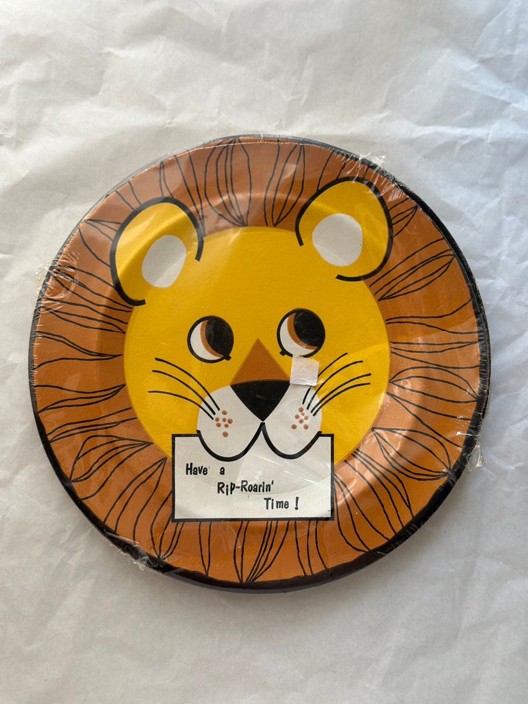 Vintage Party Paper Plate Set - Vintage Birthday Plates - Etsy