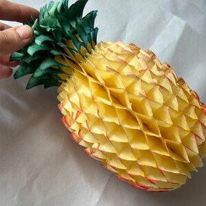 Vintage HONEYCOMB Fruit Pineapple - Tissue Paper, Multicolored, Food ...