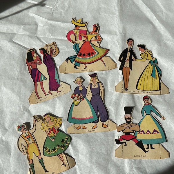 Paper Figures - Etsy