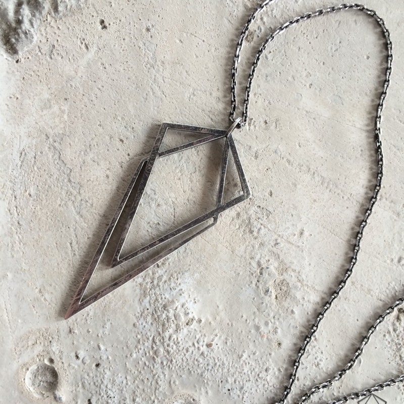 Geometric Pendant - Etsy