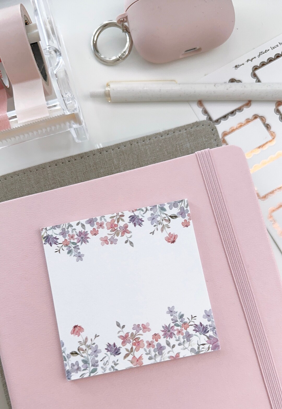 Floral Sticky Notes 10.0 - Etsy