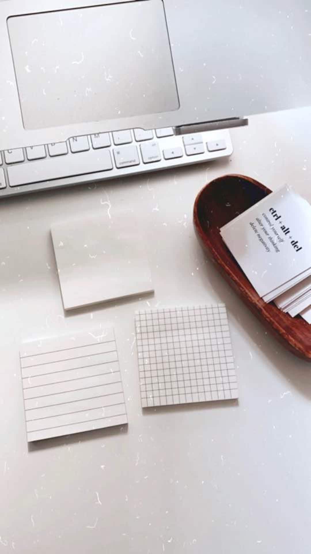 White, Lined, & Grid Sticky Notes - Etsy