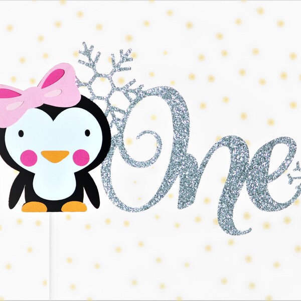 Penguin Cake Topper - Etsy