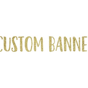 CUSTOM BANNER, Your Custom Text Banner, Personalized Banner, Graduation ...