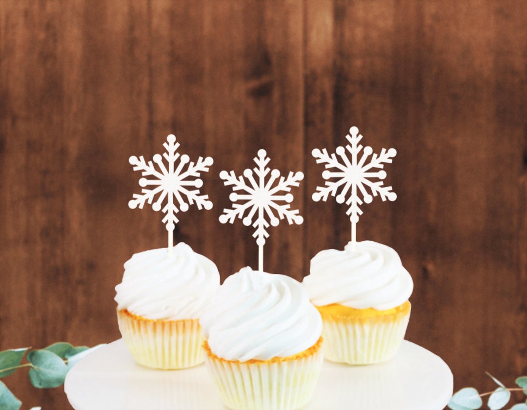 Snowflake Topper Little Snowflake Snowflake on the Way - Etsy