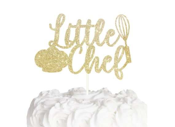 Little Chef Cake Topper Chef Birthday Party Chef Cake | Etsy