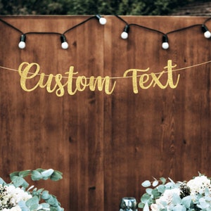 Custom Banner, Your Custom Text Banner, Personalized Banner, Graduation ...